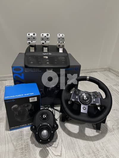 Logitech G20 + Shifter For Sale 80BD - Video Game Accessories - 104313782