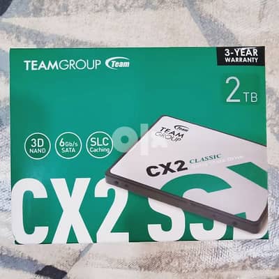 Team Group CX2 2.5" 2TB SATA III 3D TLC SSD - Computer Accessories ...