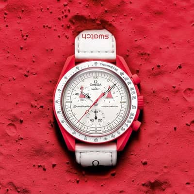 Omega Swatch red color - Jewelry - Watches - 104538047